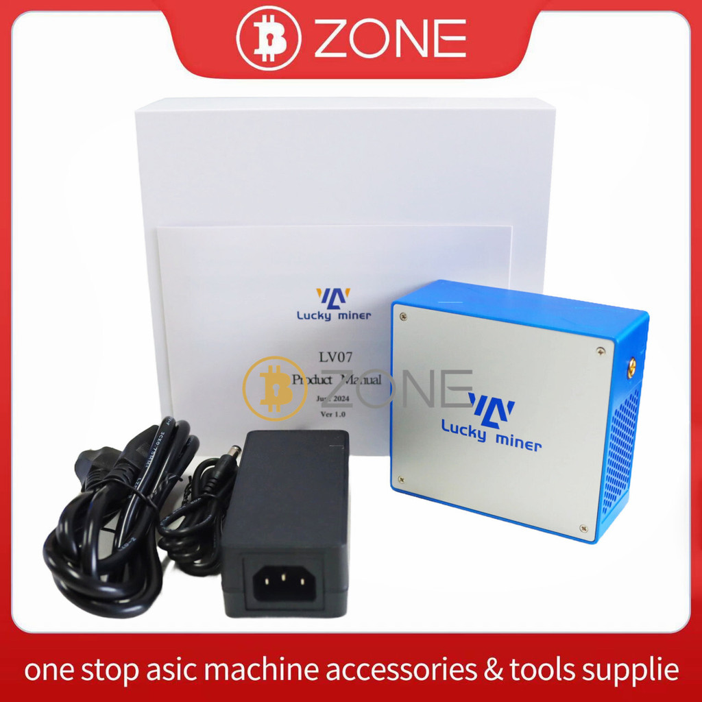 Lucky 07 1TH/S Sha256 algorithm BCH BSV DGB Cryptocurrency Bitcoin Mining hine BTC Solo Lottery ...