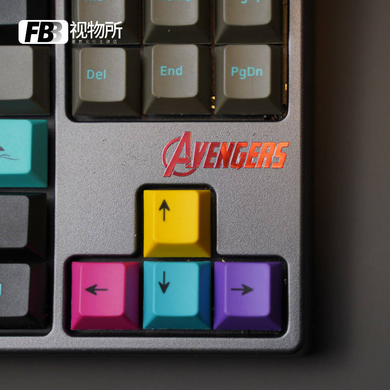 Fbb Vision Marvel Avengers สติ๊กเกอร์โลหะ Universal Mechanical Keyboard ...