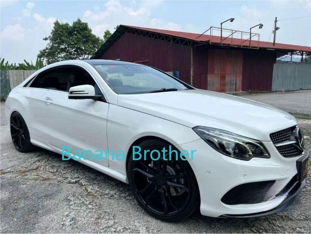 ฝาครอบเลนส์ไฟหน้ารถยนต์ สําหรับ Mercedes Benz E Coupe W207 2013-2016 E200 E260 เลนส์ไฟหน้า ฝา ...