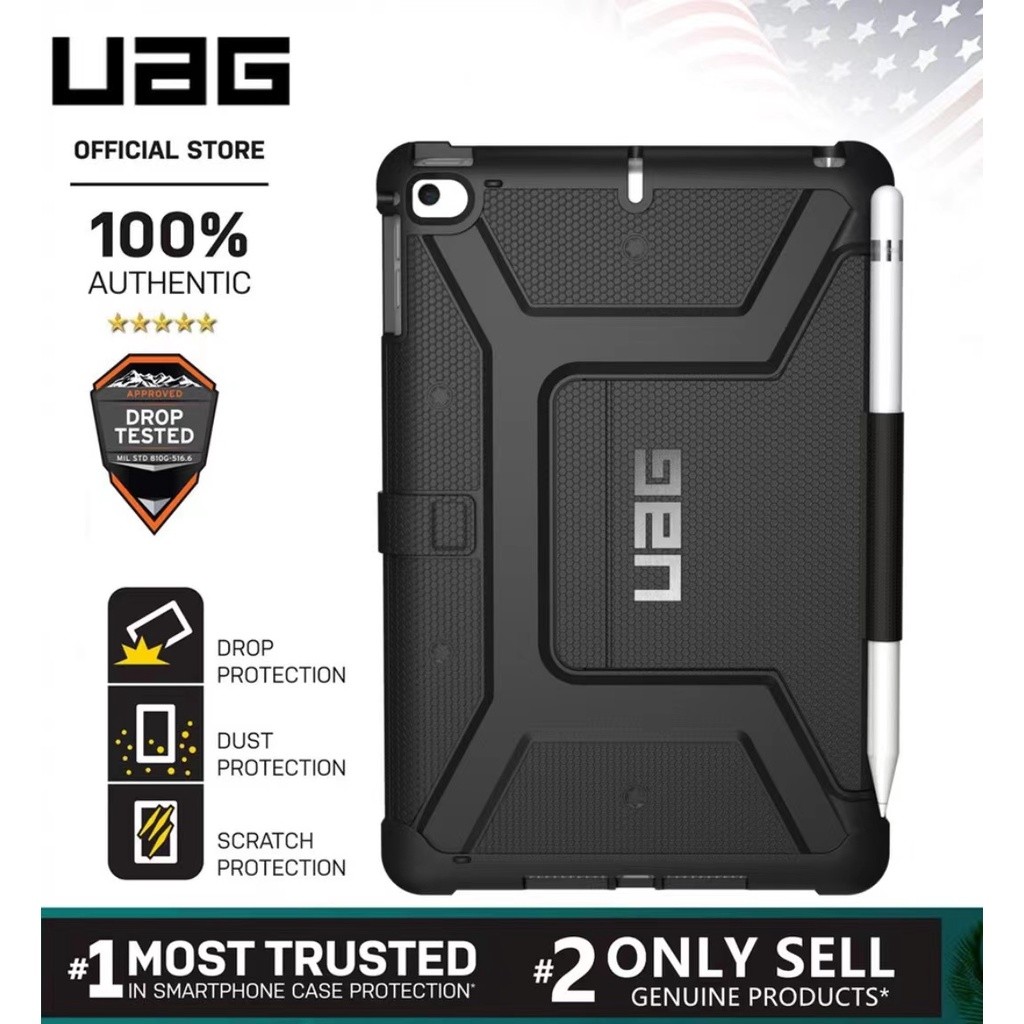 Uag Metropolis Armor Folio Leather พร้อมที่ใส่ดินสอ iPad Air 3 Pro 10.5 ...