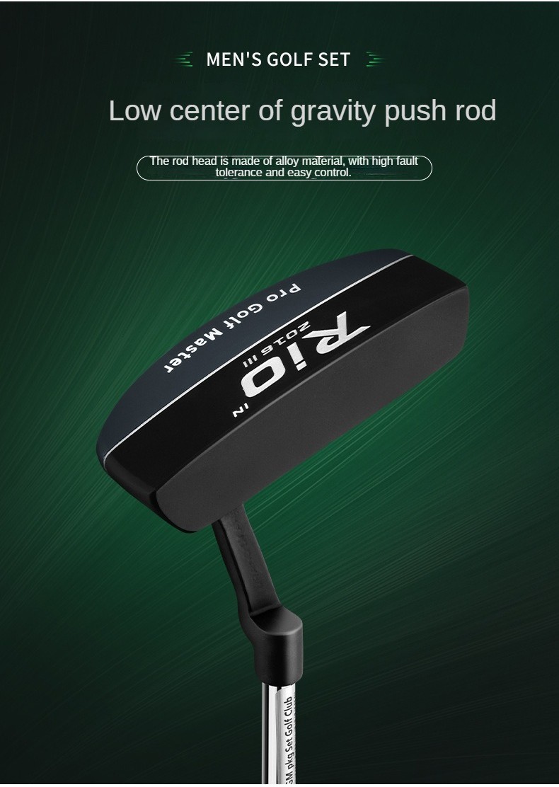 Pgm Golf Clubs Men Putter with Line of Sight Male Single High Fault ...