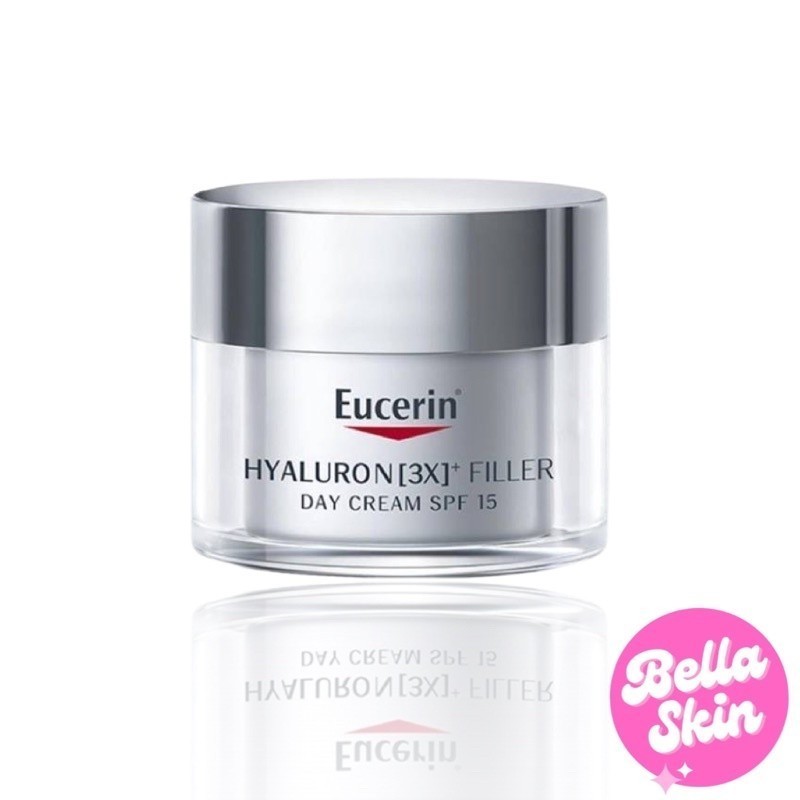 ฟิกเกอร์ Eucerin HYALURON (3X) FILLER DAY CREAM SPF 15 (50ml)(20ml) (ไฮยาลูรอน ลดเลือนริ้วรอย ยก ...