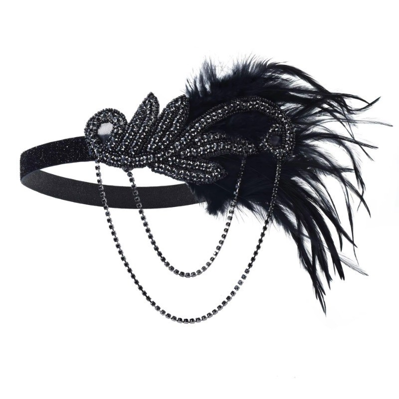 1 ชิ้น 1920 วินาที Flapper ชุดอุปกรณ์เสริม Retro Party Props GATSBY ...