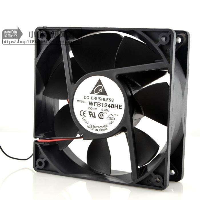 Delta 12038 48V 0.20A WFB1248HE 12CM DC พัดลมแชสซีพัดลมแชสซี | Shopee Thailand