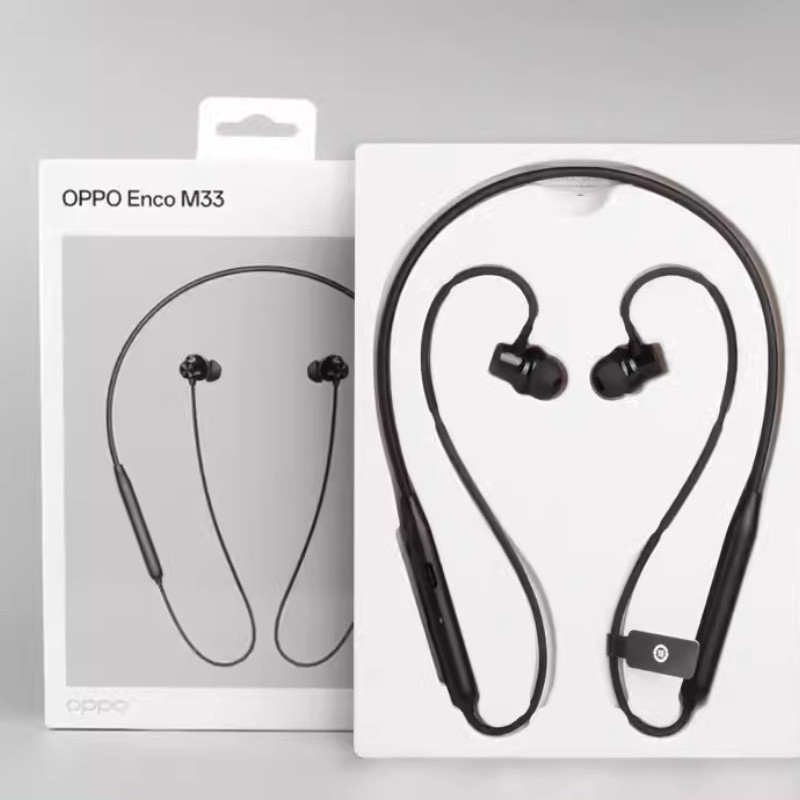 Oppo Enco M33 ชุดหูฟังบลูทูธไร้สาย 45dB AI ตัดเสียงรบกวน แบตเตอรี่ 28 ชั่วโมง IP55 | Shopee Thailand