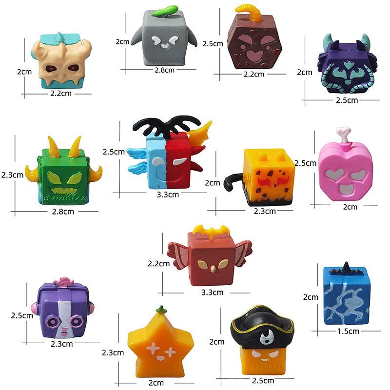 Roblox Series Mini Blox Fruits ของเล่น Grow A Garden คอลเลกชันรูปการ ...