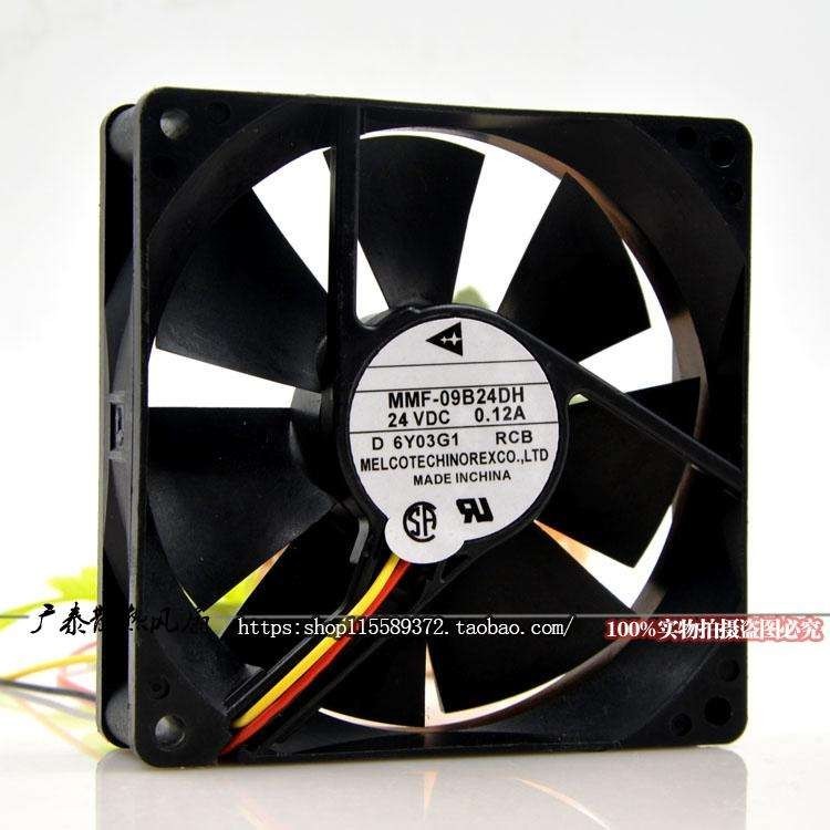ของแท้ Mitsubishi MMF-09B24DH-RCB 24V 0.12A พัดลมระบายความร้อน Fuji ...