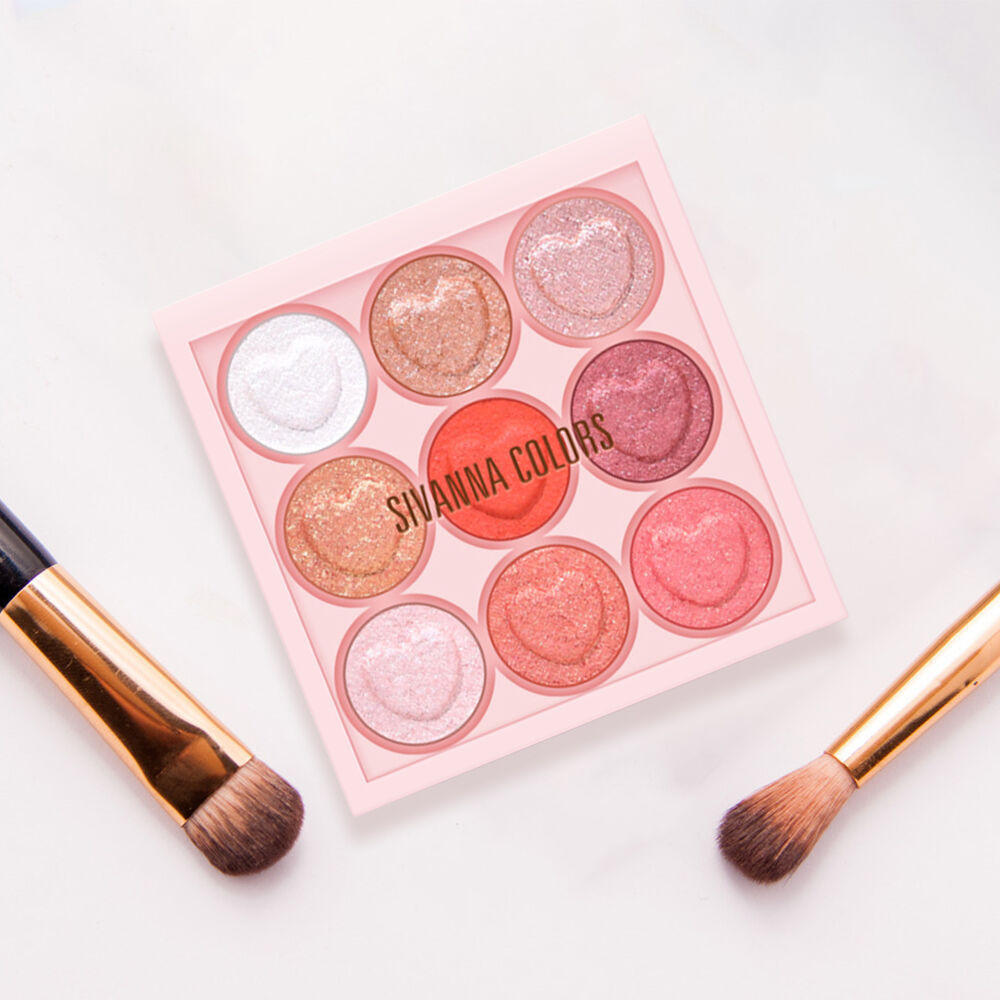 SIVANNA Colors Sweet Eye Palette 13g ซีเวนน่า พาเลทอายแชโดว์ 9 เฉดสี ...