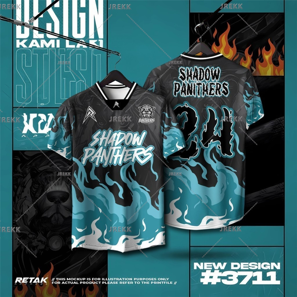 (ชื่อและหมายเลขที่กําหนดเองฟรี) Choi NFL Jersi SHADOW PANTHERS ไมโครไฟ ...