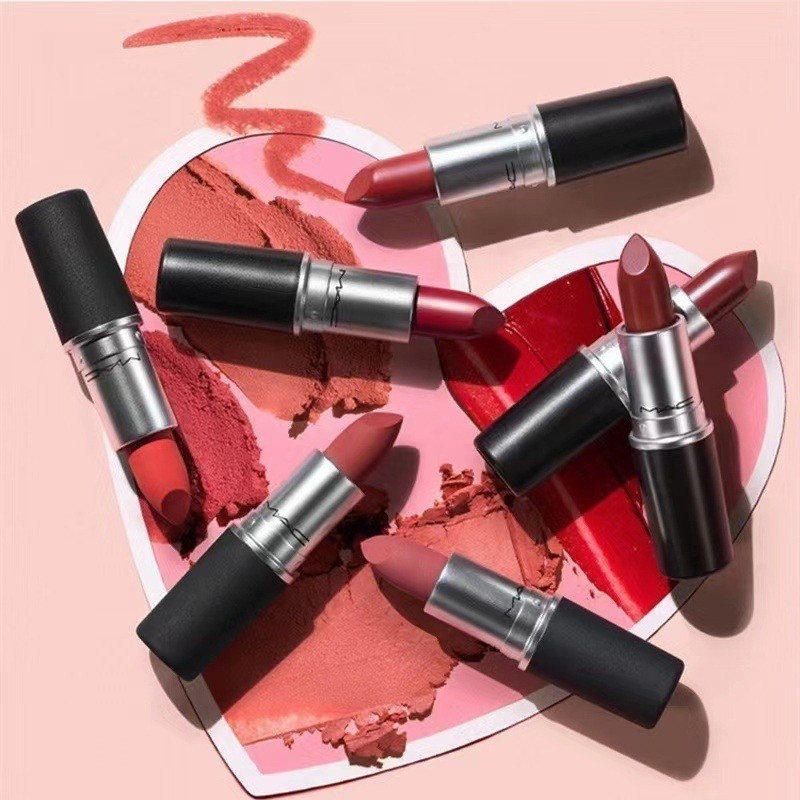 ,,ของแท้100% MAC Lipstick # 923 Mull it over ลิปสติก Matte / Satin 3g ...