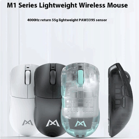 Monka M1 เมาส์สําหรับเล่นเกมไร้สายบลูทูธสามโหมดแบบมีสายประสิทธิภาพสูง E ...