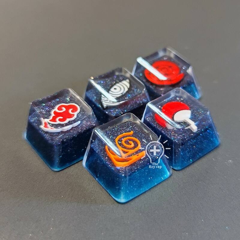 ส่วนบุคคล Keycap การ์ตูนอะนิเมะที่กําหนดเองคีย์บอร์ด Naruto Sharingan ...