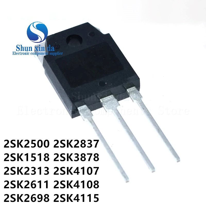 5pcs K2611 K3878 K4107 2SK2611 2SK3878 2SK4107 TO-3P SC-65 9A 900V N-channel MOSFET DIP ...