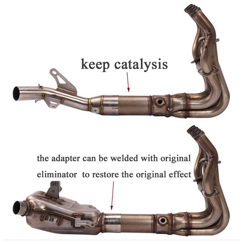 Z900 Kawasaki Ninja Z900e A2 ระบบรถจักรยานยนต์ไอเสีย 2017 2018 2019 ...