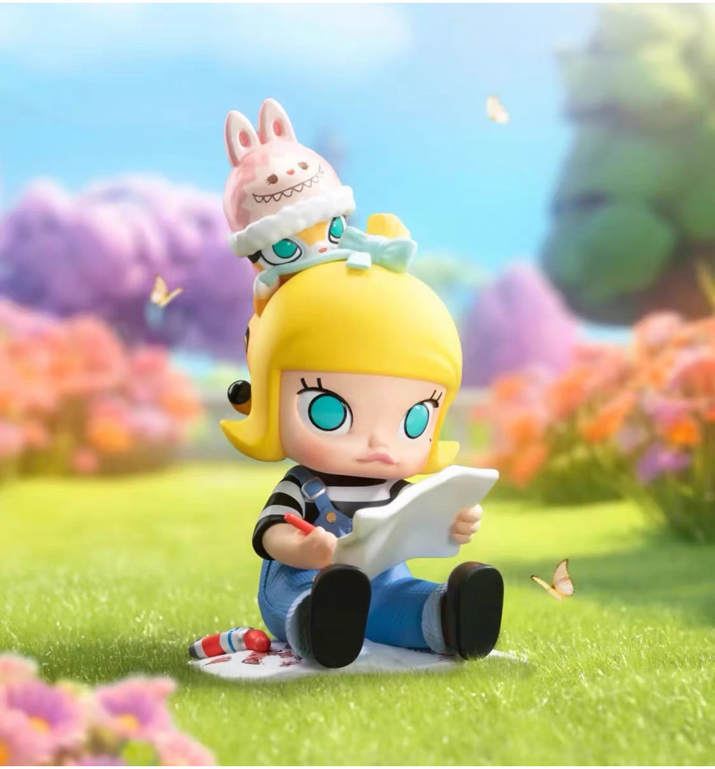 Popmart official Looking สําหรับ MOKO Series DIMOO รูปรูปรูปรูปอิน ...