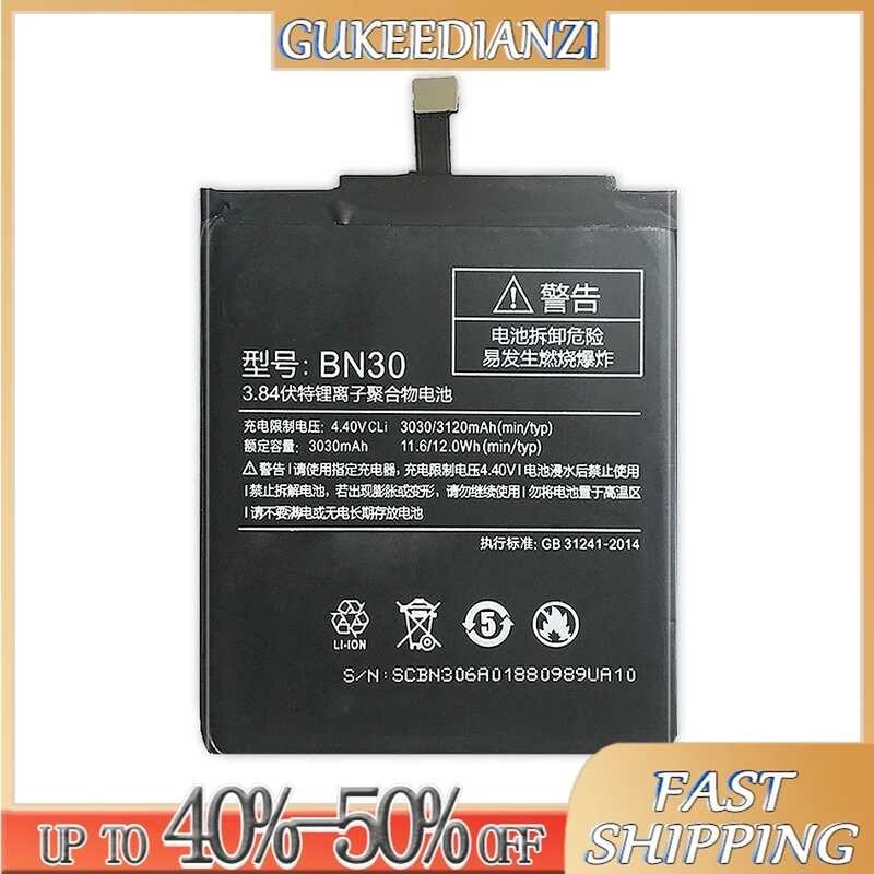 เปลี่ยนแบตเตอรี่โทรศัพท์มือถือสำหรับ Xiaomi Redmi 4A BN30 3030mAh | Shopee Thailand