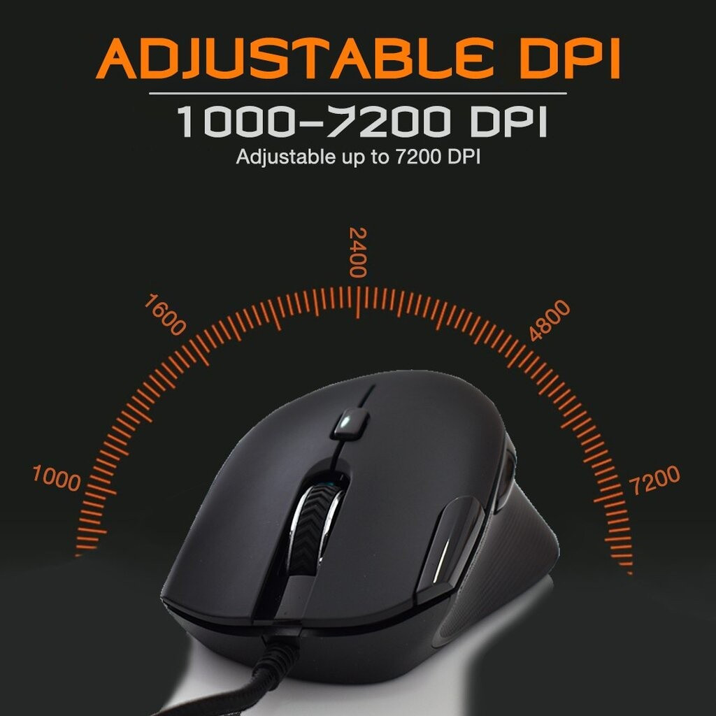 OKER M289 MOUSE RGB BACKLIT GAMING เล่นเกมส์ได้แม่นยำ เมาส์เกมมิ่ง มีไฟ ...