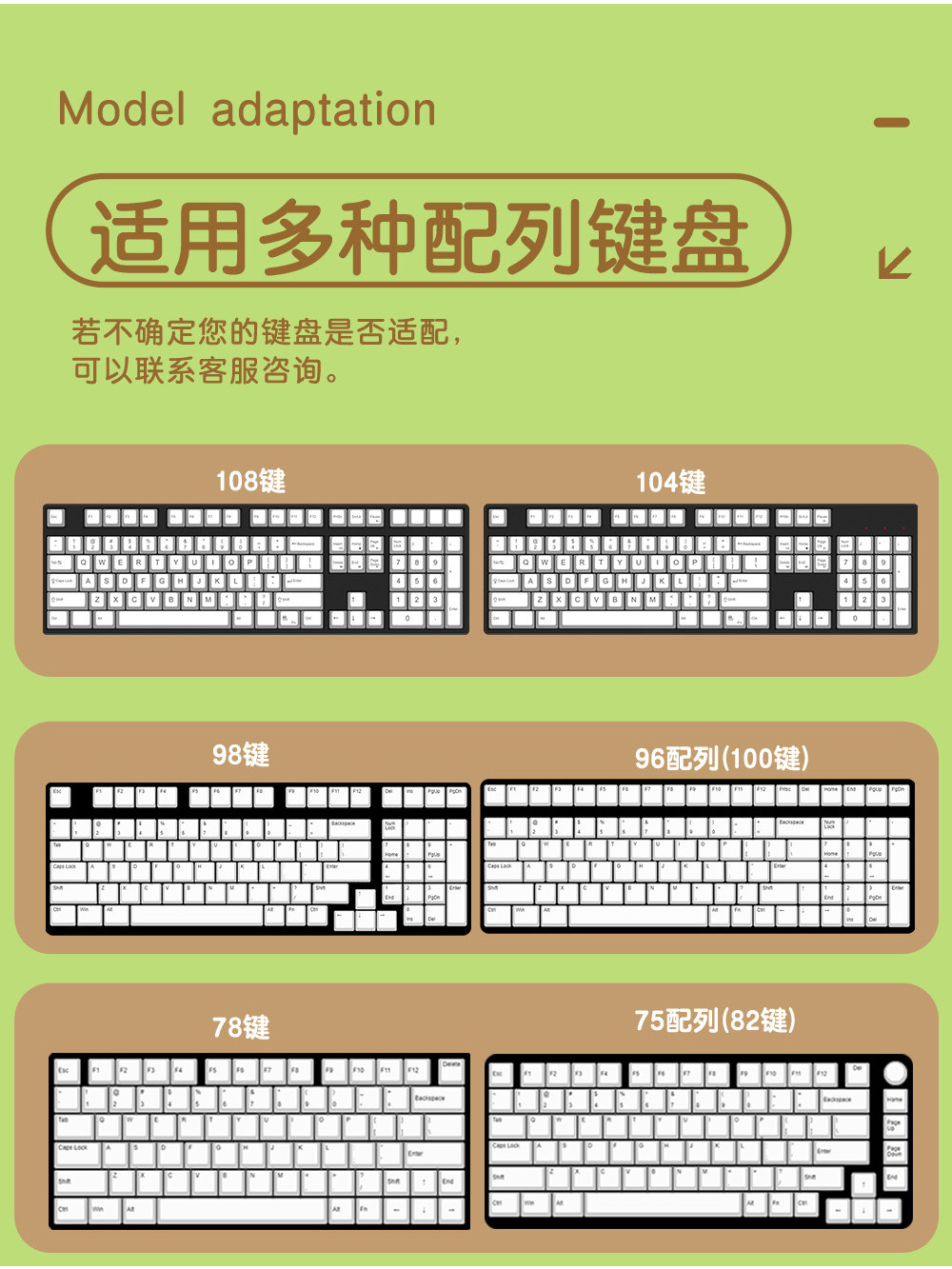 Pbt Keycap MCA Mountain Stream Mechanical Keyboard Original Theme ...