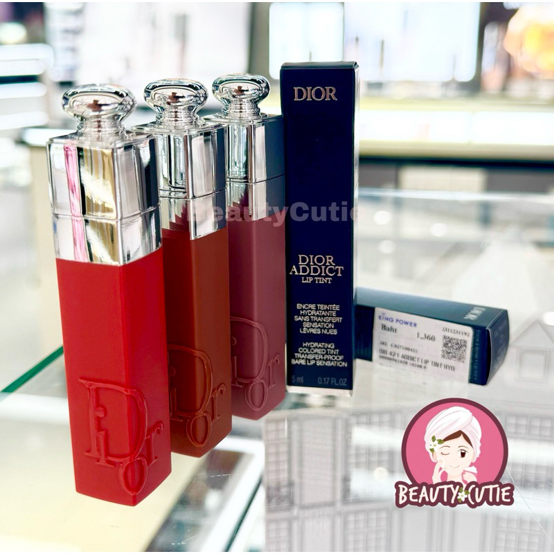 Dior Addict Lip Tint ผลิตปี 2023ป้ายคิง แท้ จาก King Power | Shopee ...