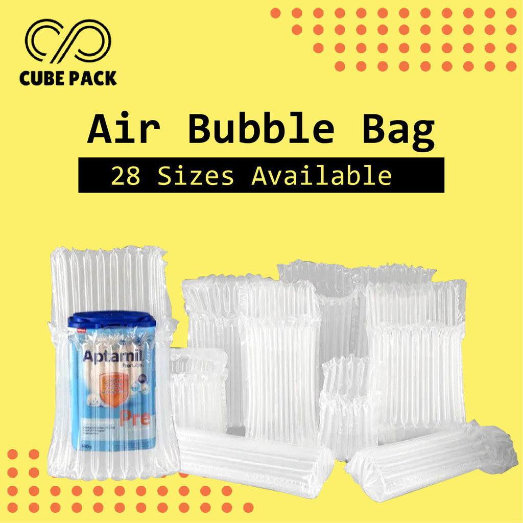 Inflatable Air Bubble Wrap บรรจุภัณฑ์ Air บรรจุภัณฑ์ป้องกัน Bubble Pack ...