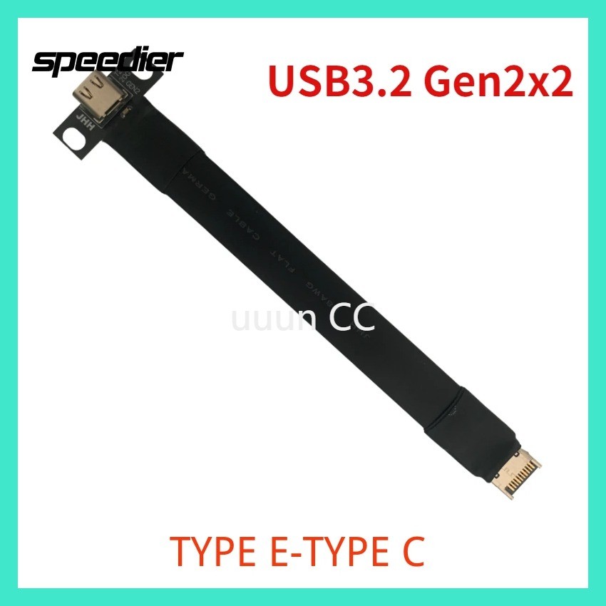 aaa USB 3.2 Front Panel Type E to Type C Extension Cable ,Gen 2x2 10 ...