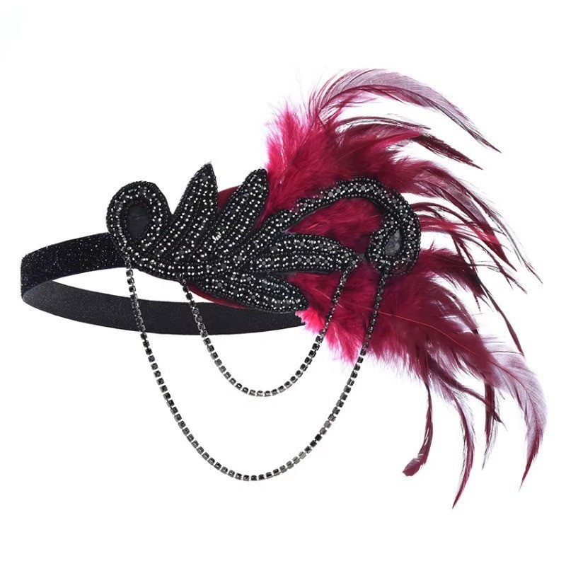 1 ชิ้น 1920 วินาที Flapper ชุดอุปกรณ์เสริม Retro Party Props GATSBY ...