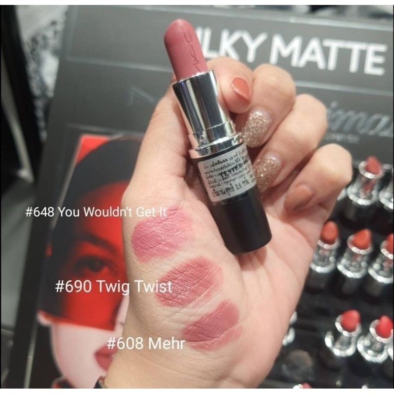 ฟิกเกอร์ MAC Lipstick New Edition Chop!! Macximal Soft Lip Matt Formula ...