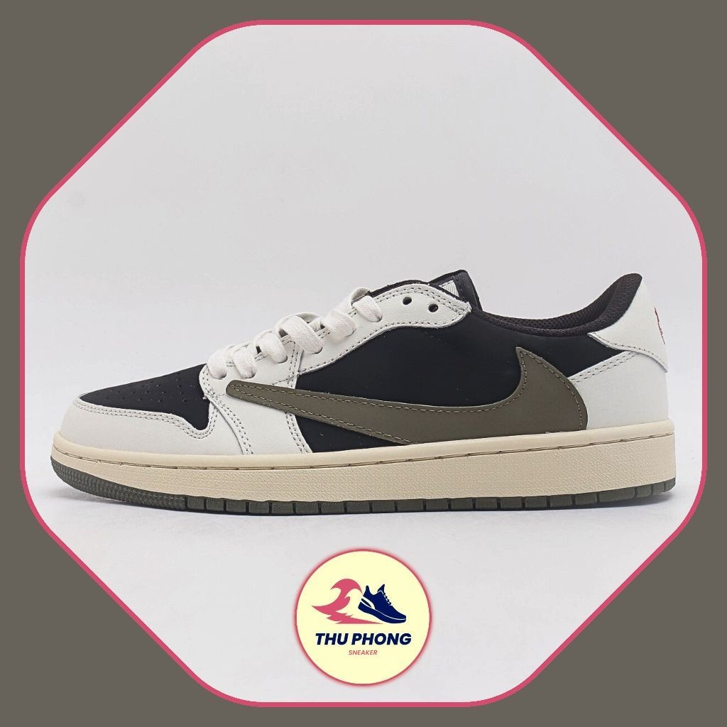 ฟิกเกอร์ Best QUALITY Travis Scott x Air _ Jordan 1 Low OG "Olive ...