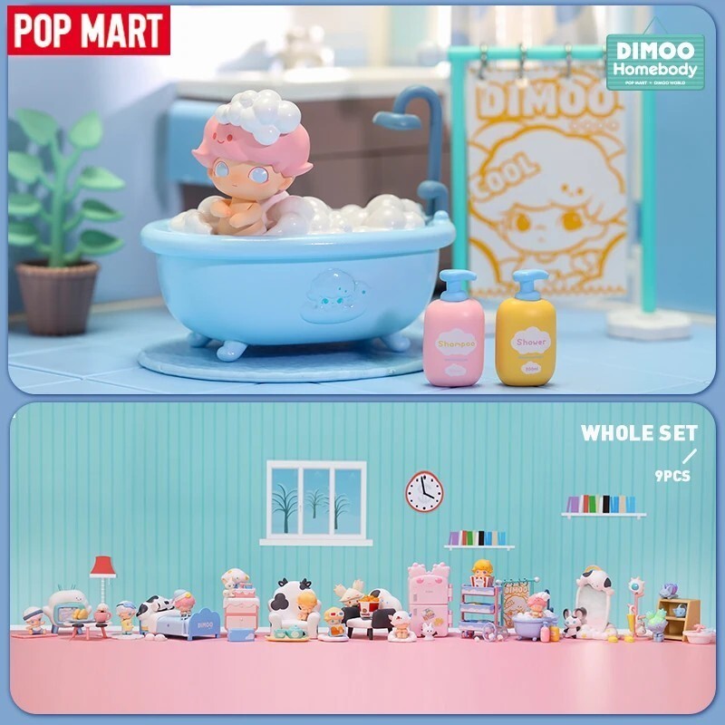 Pop MART Dimoo Home Body Prop Series ของเล่นตาบอด Mystery Box Mistery ...