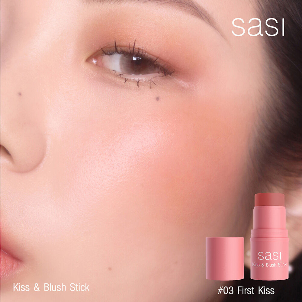 SASI Kiss & Blush Stick 4g ศศิ บลัชออนแท่งแบบครีม | Shopee Thailand