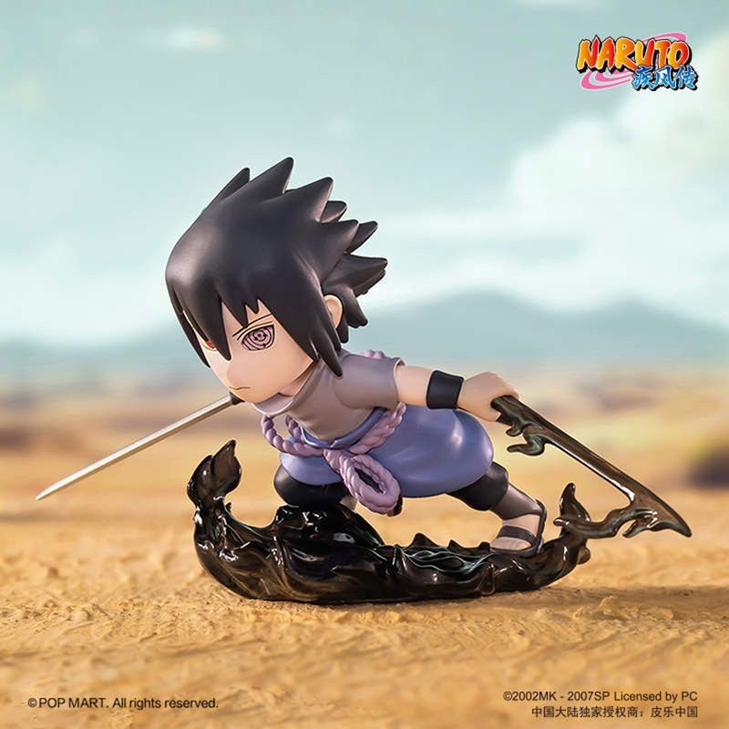 Bubble Mart Naruto Ninja World War กล่องตาบอด Naruto Sasuke Itachi ...