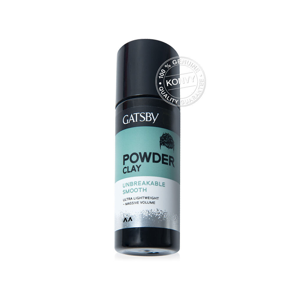 GATSBY Powder Clay Unbreakable Smooth 20g แกสบี้ แป้งจัดแต่งทรงผม ...