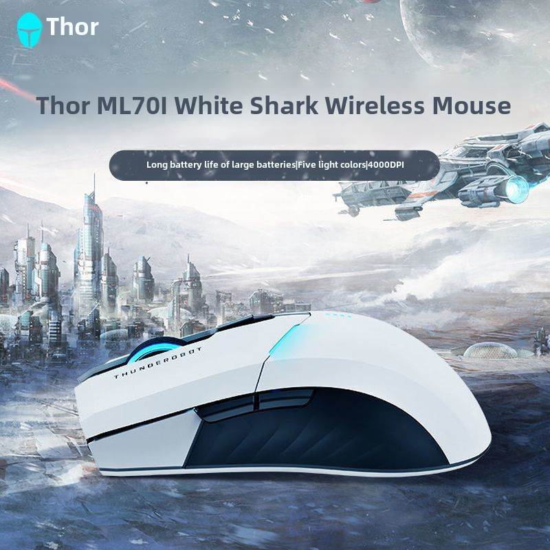 Thunderobot/thor Game Pro Gaming ML701 Pure Enjoy Version อายุการใช้งานแบตเตอรี่ยาวนาน 10 เมตร ...
