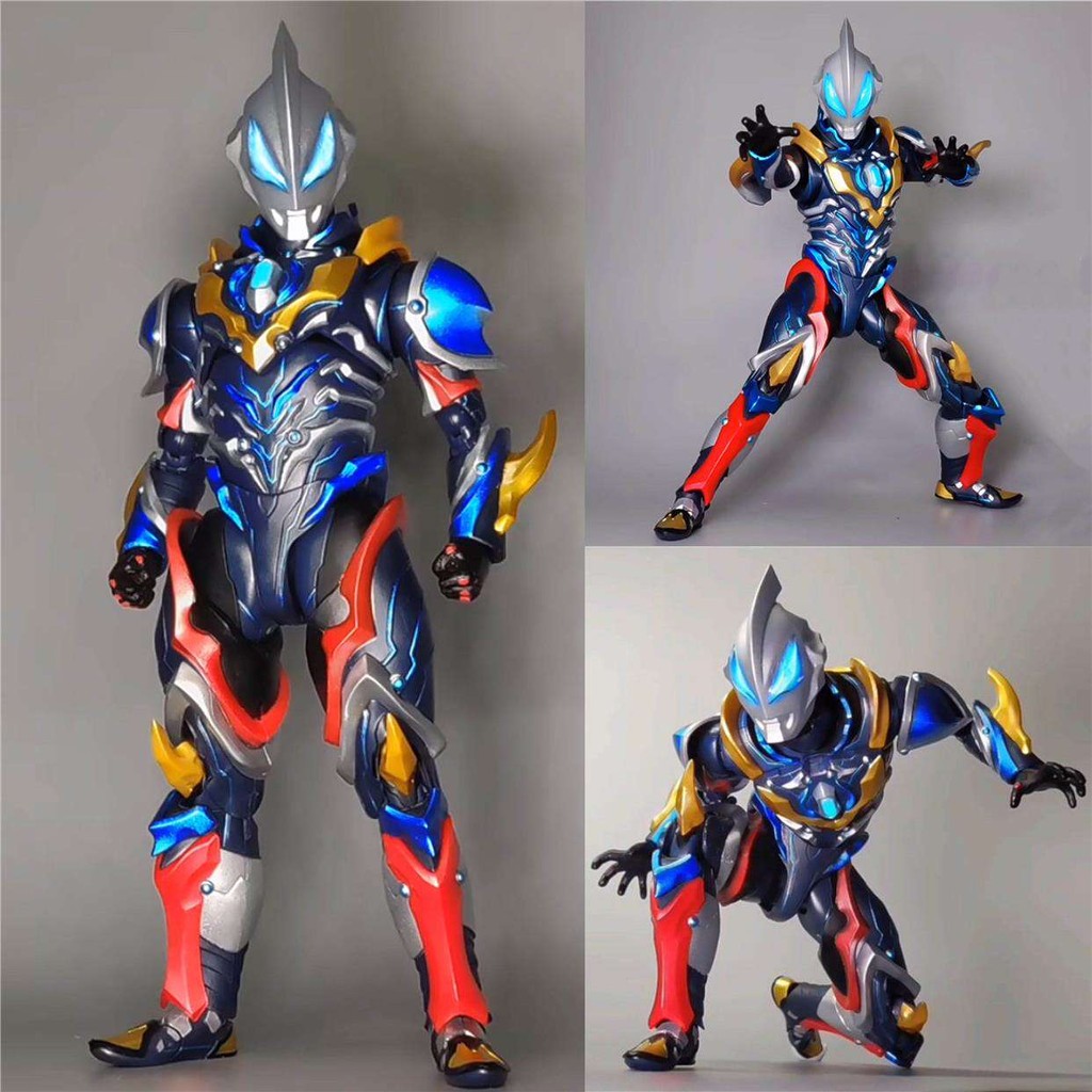 Galaxy Rising Ultraman Geed รูป SHF Zeta Tiga Seroso ของเล่นข้อต่อรูป ...