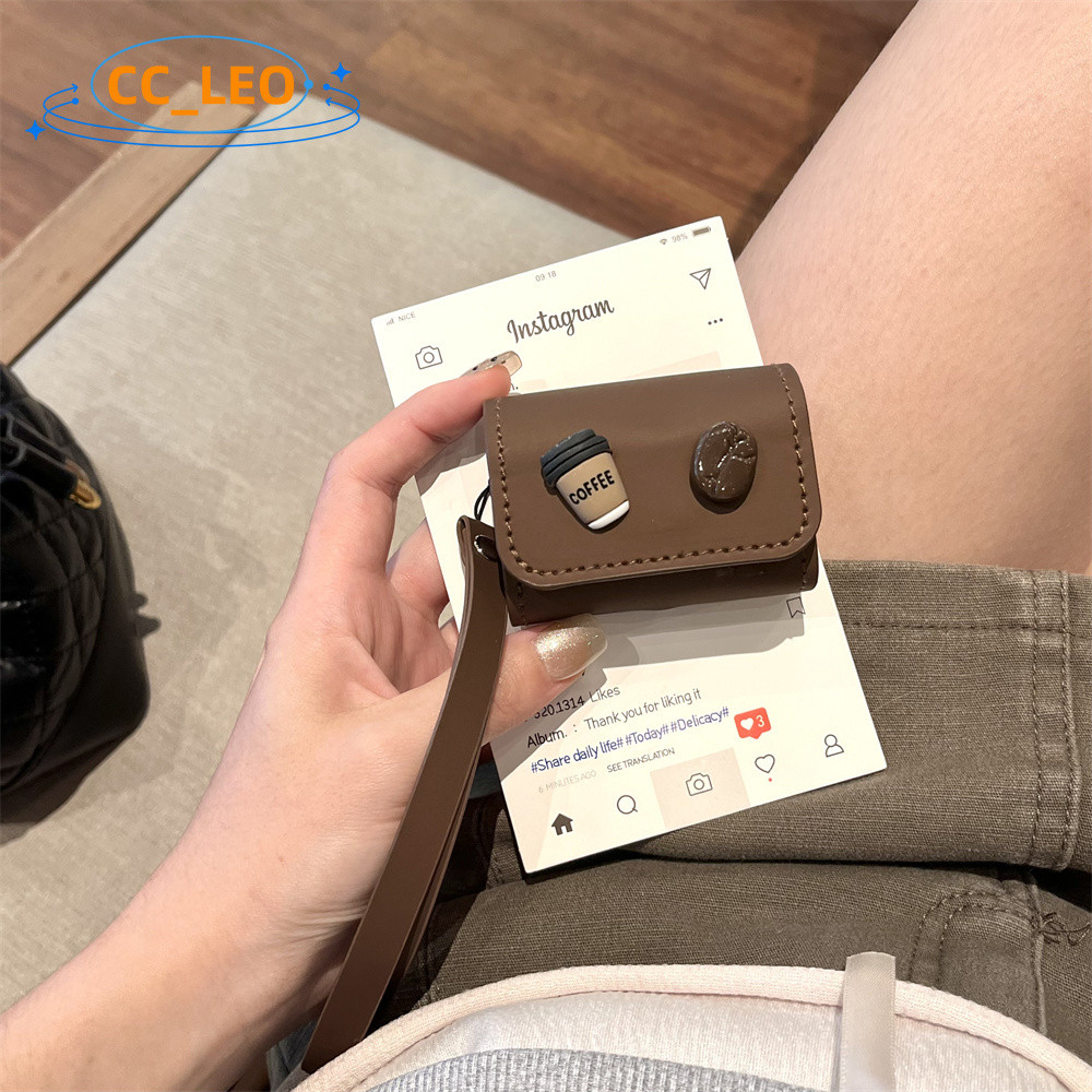 For EDIFIER X5 Pro Case Cute Coffee Bean EDIFIER Z3 Pro / EDIFIER W220T ...