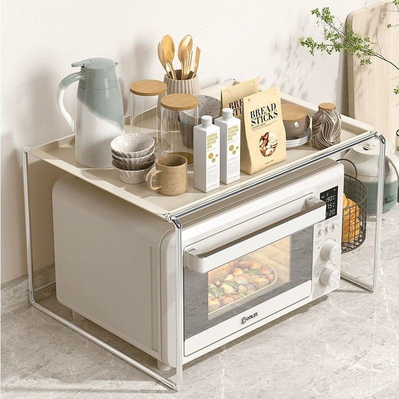 Desktop Countertop Storage Rack Kitchen Microwave Storage Rack ...