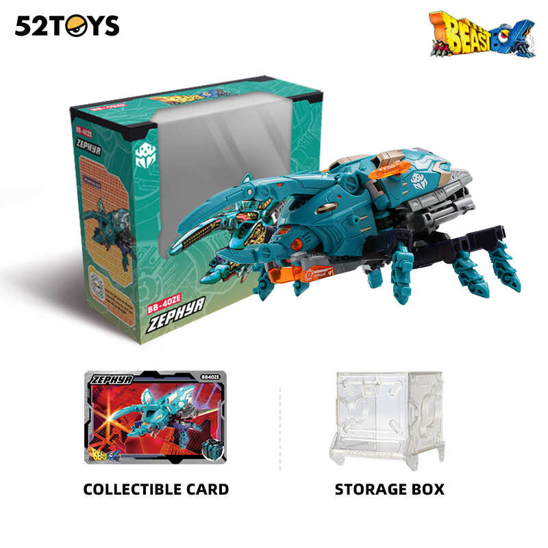 BEASTBOX 52TOYS BB-40ZE ZEPHYR Deformation Action Figure Portable Model | Shopee Thailand