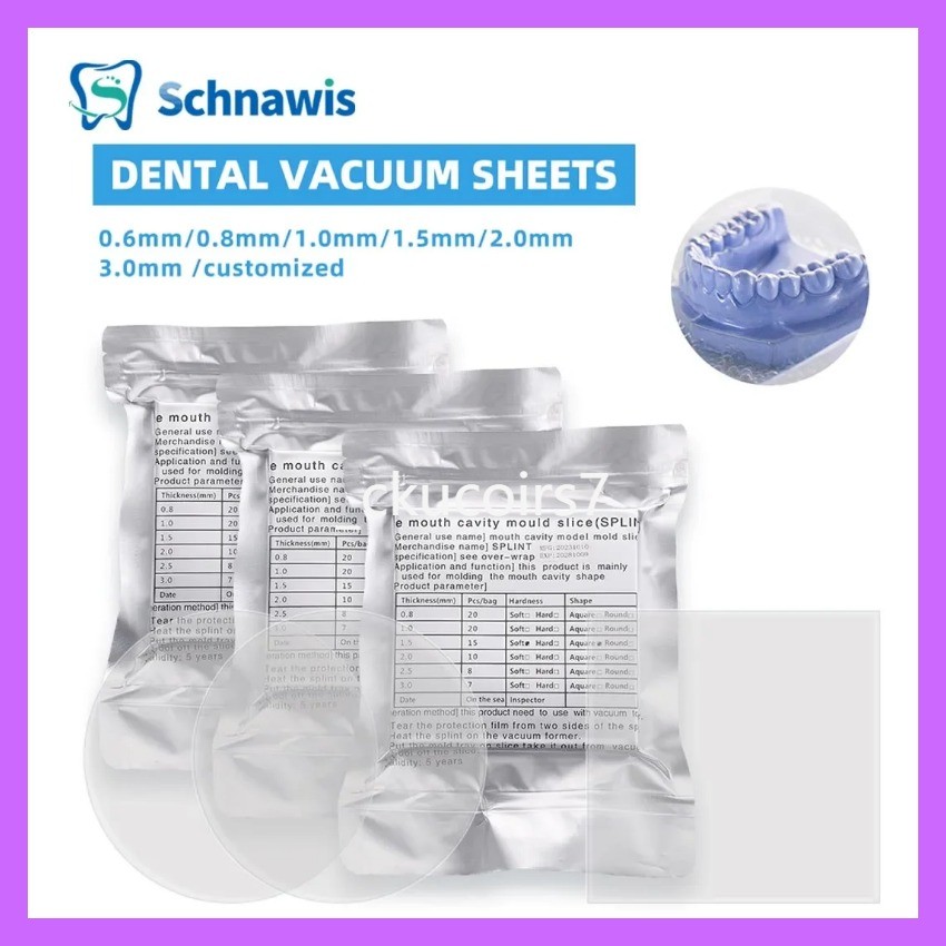 tk ขายร้อน 8/10/15/20 pcs Dental Lab Orthodontic Splint Retainer Slice ...