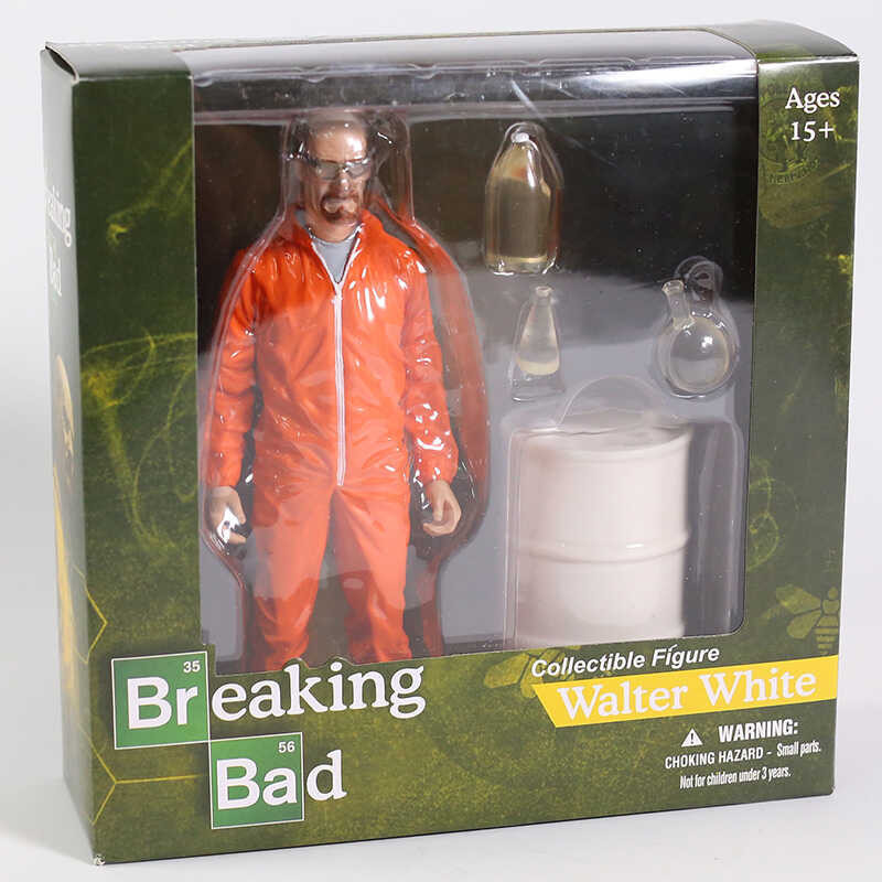 Mezco Breaking Bad Walter White Action Vamonos Pest Control 6 "Action ...