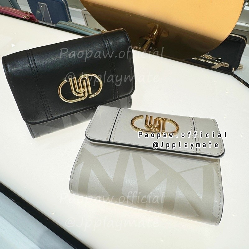 LYN กระเป๋าสตางค์ LYN รุ่น Athens Inf Short Wallet : LL24WWF027 แท้จากช ...