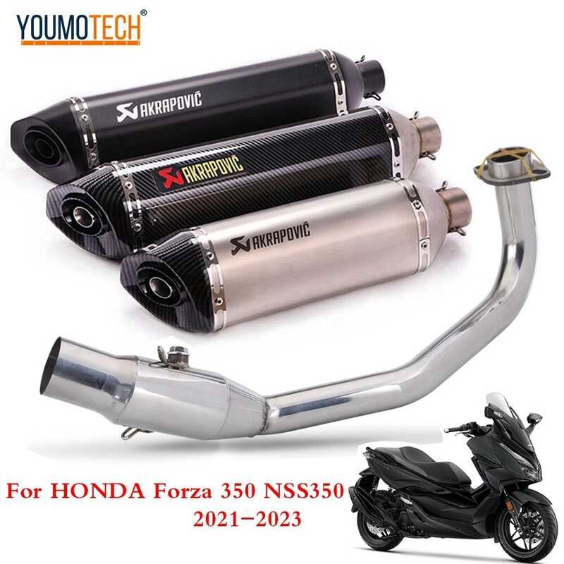 々 ระบบท่อไอเสียรถจักรยานยนต์2021-2023สำหรับ Honda Forza Nss350 A | Shopee Thailand