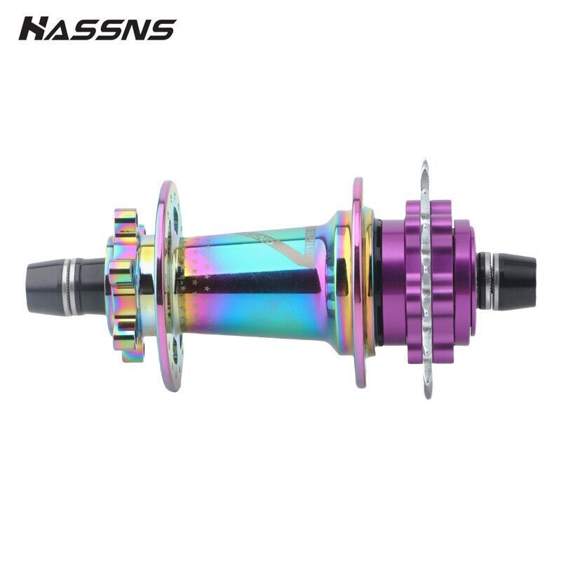 HASSNS single-speed flywheel ดินลาดรถถนน 9 รอบ 1 ดุมดัดแปลงพร้อม spacer ...