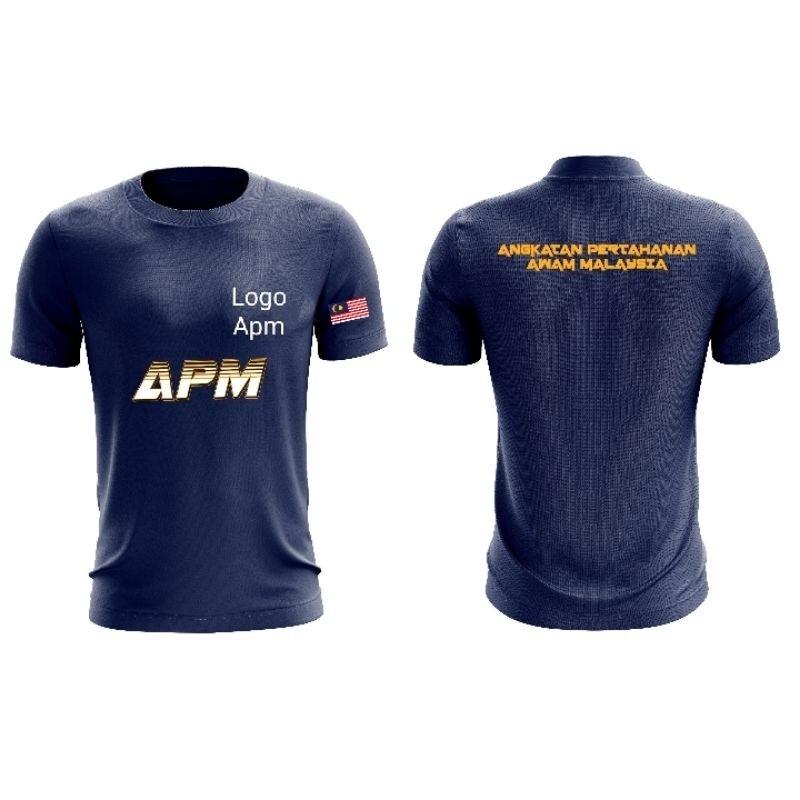 [Ready-Stock] 2024 baju jersey Tshirt Microfiber Apm OrenSport | Shopee ...