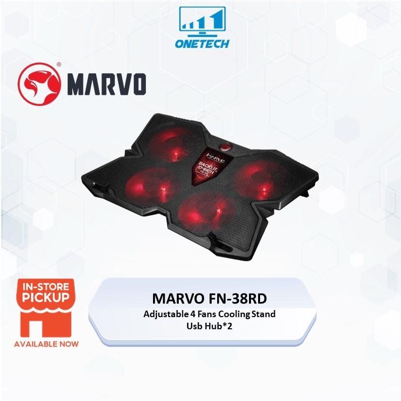 Marvo FN-38RD / Marvo FN-40 ขาตั้งระบายความร้อนพัดลมปรับได้ 4 ตัว - ฮับ ...
