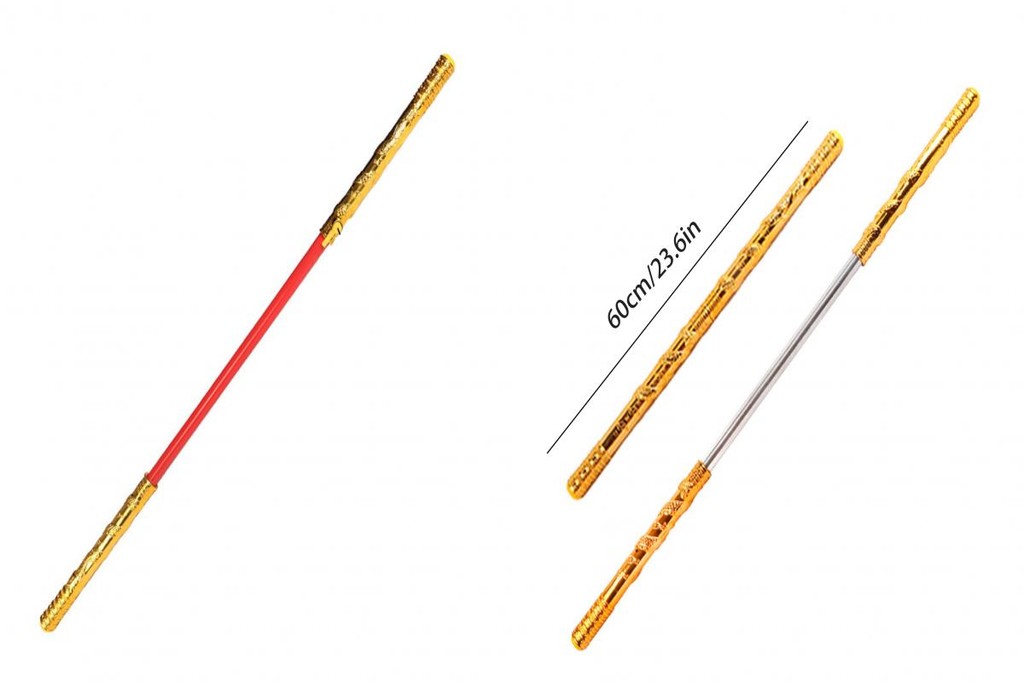 หมวก Coiling Dragon Relief Staff 60 ซม.Golden Cudgel 60 ซม.Golden ...