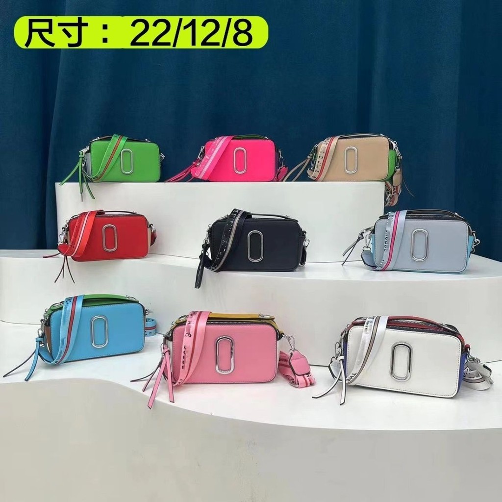 Marc JACOB 2024 ใหม่อินเทรนด์อเนกประสงค์กระเป๋าสตรีสายสะพายไหล่กว้าง ...