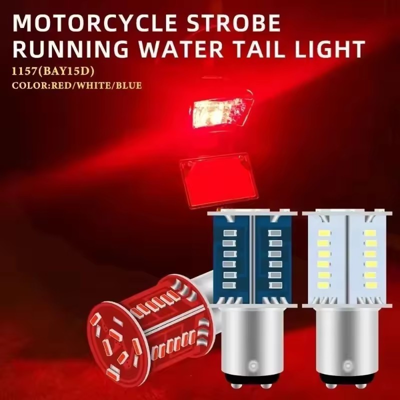 1157 ไฟเบรค LED Strobe Light - 2-in-1 Night Roading กระพริบไฟท้าย ...