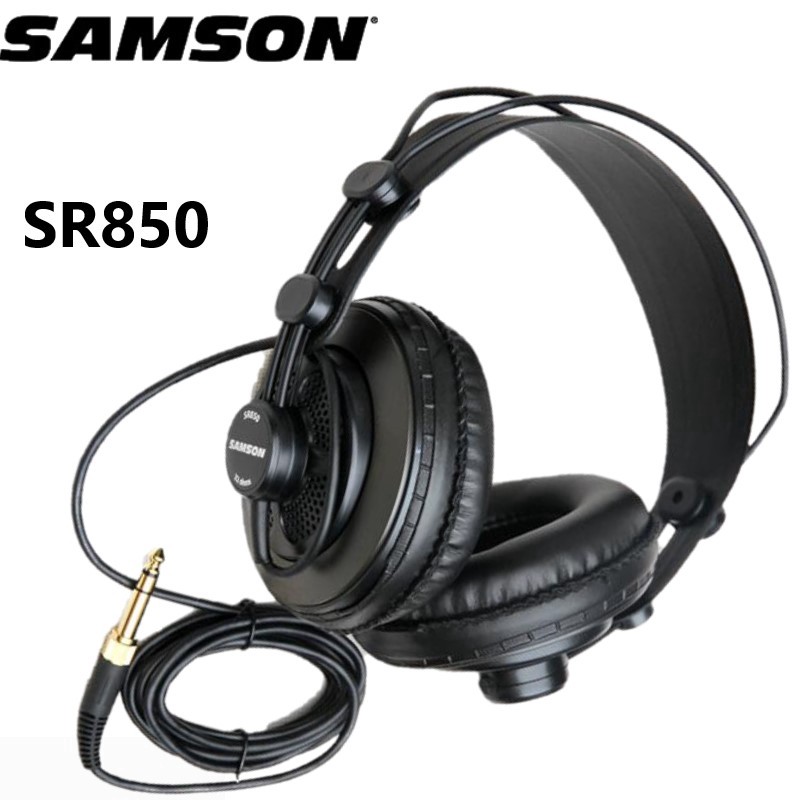 Samson SR850 ชุดหูฟังไดนามิก กึ่งเปิด สําหรับเล่นเกม | Shopee Thailand