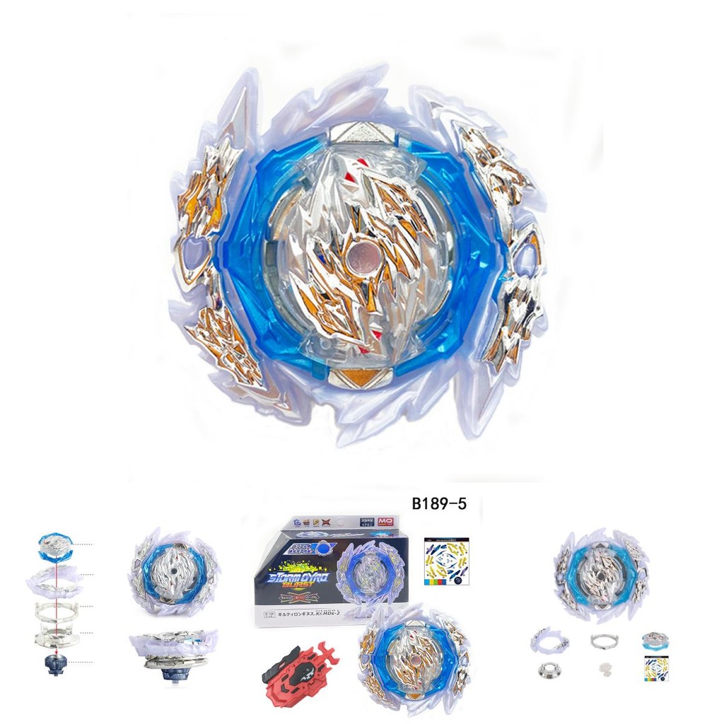 Multicolor Longinus Guilty Kr Metal Destroit-2 Beyblade พร้อมสติ๊กเกอร์ ...