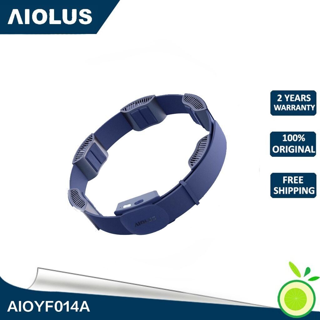 Aiolus พัดลมคาดเอว แบบพกพา ไร้สาย สลิง พัดลมเอว ชาร์จ USB กีฬา ระบายความร้อน ชาร์จ กลางแจ้ง ตก ...